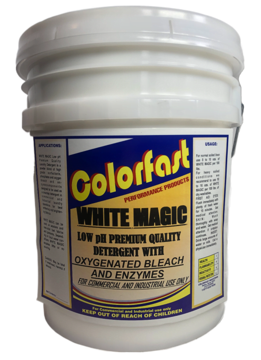 White Magic: Low pH Powder Laundry Detergent for Whites